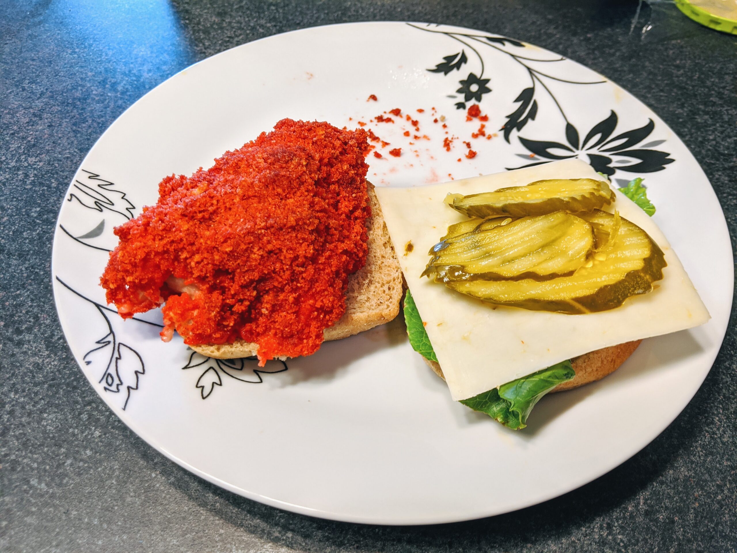 Flaming Hot Cheeto Chicken Sandwich | Boxcar Cook