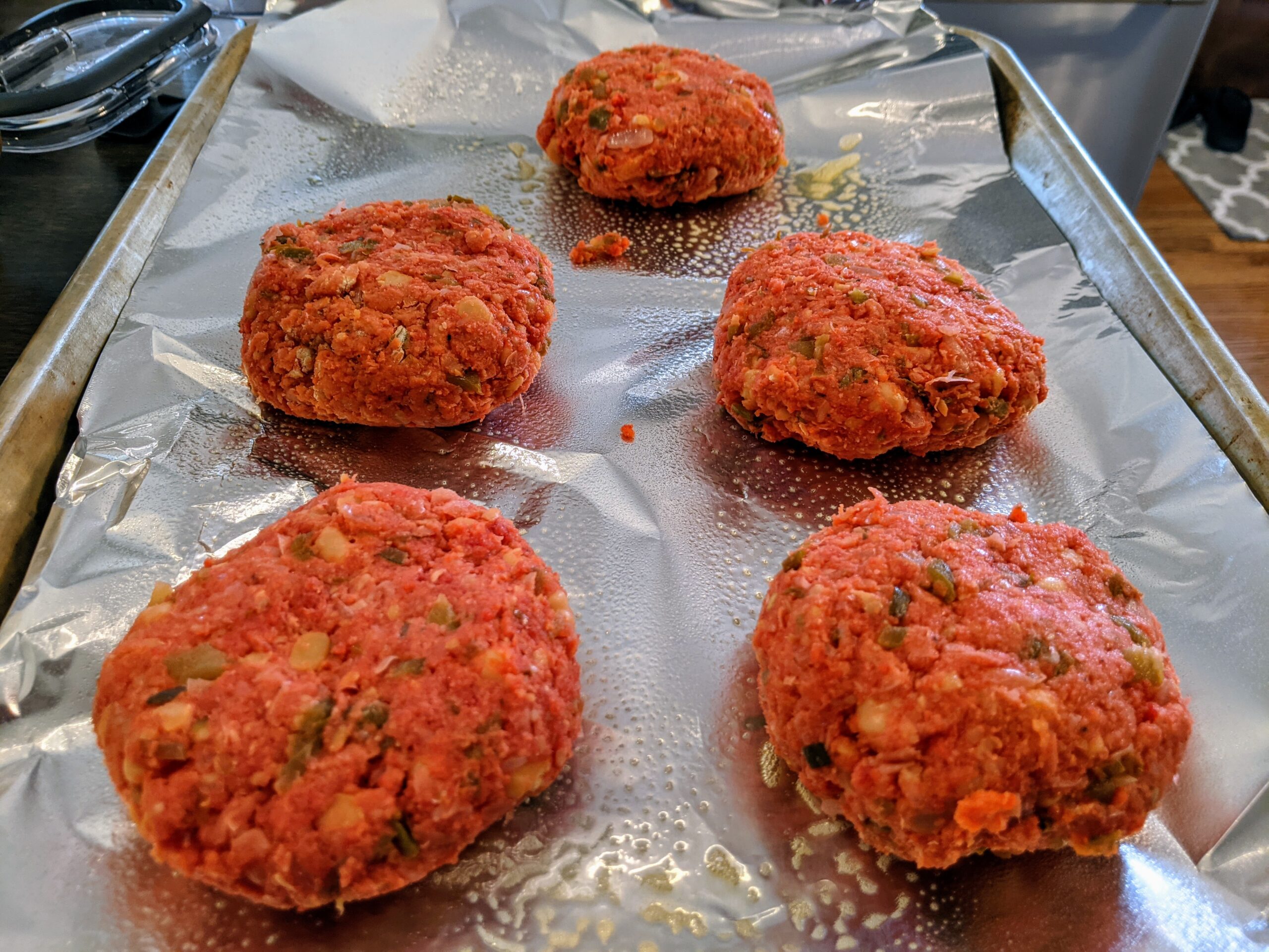 Flaming Hot Chickpea Patty | Boxcar Cook