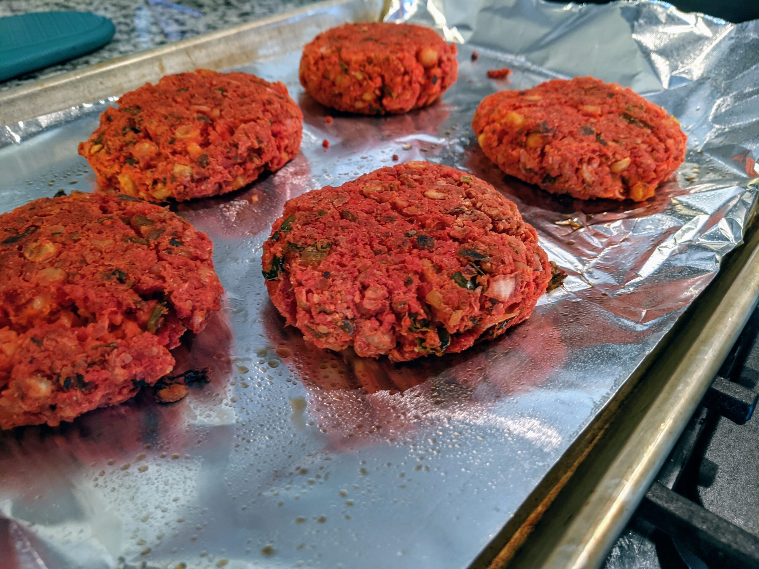 Flaming Hot Chickpea Patty | Boxcar Cook