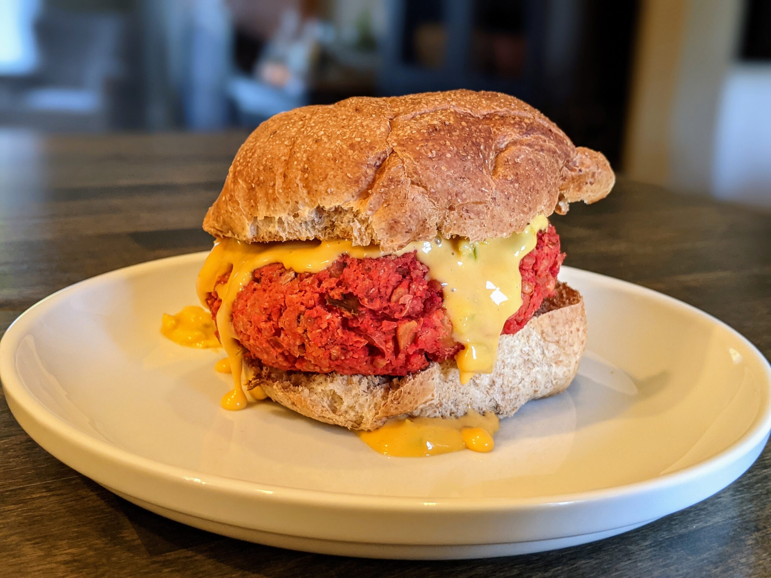 Flaming Hot Chickpea Patty | Boxcar Cook